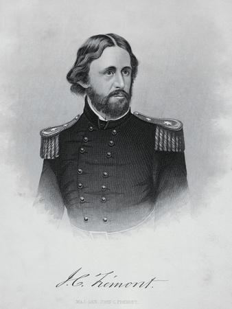 'Portrait of Major General John C. Fremont' Giclee Print | Art.com
