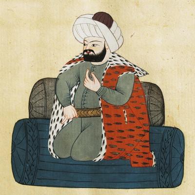 'Portrait of Mehmed II, Conqueror' Giclee Print | Art.com