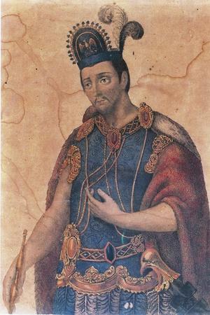 'Portrait of Moctezuma II' Giclee Print | Art.com