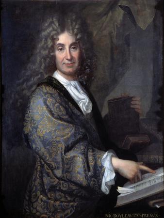 Portrait of Nicolas Boileau, known as Boileau Despreaux by Jean ...