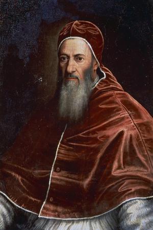 'Portrait of Pope Julius III' Giclee Print | Art.com