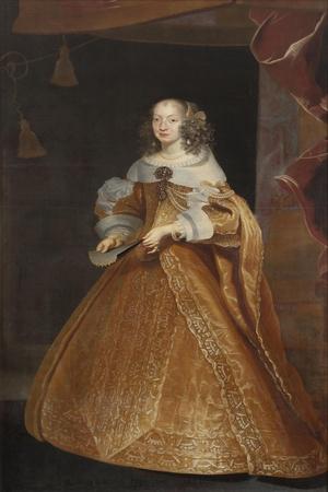 Portrait of Princess Eleonora Gonzaga of Mantua, Nevers and Rethel ...