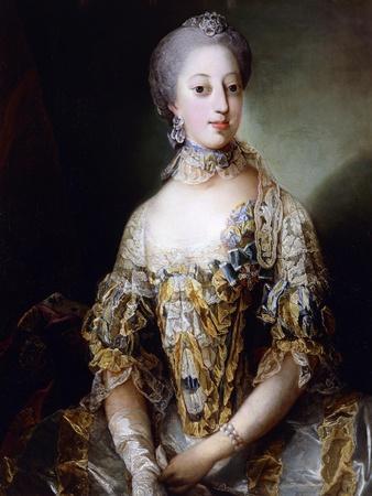 'Portrait of Sophia Magdalena of Denmark' Giclee Print | Art.com