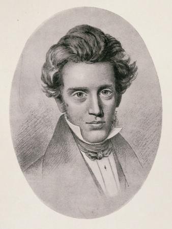 'Portrait of Soren Kierkegaard' Giclee Print | Art.com
