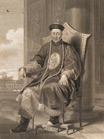 'Portrait of Tchien Lung' Giclee Print | Art.com