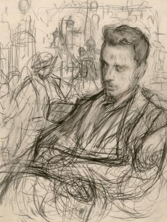 'Portrait of the poet Rainer Maria Rilke (1875-1926), ca 1922-1924 ...