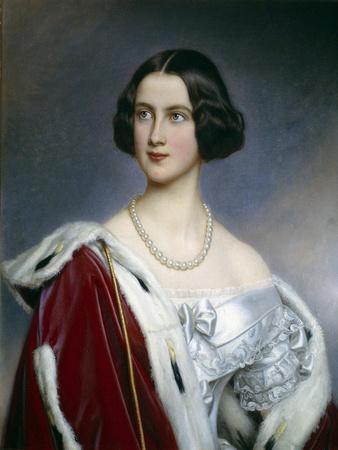 'Portrait of the Princess Marie of Prussia by Joseph Karl Stieler ...