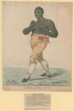'Portrait of Tom Molineaux' Giclee Print | Art.com