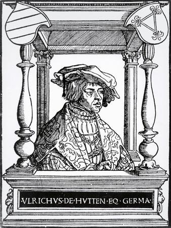 'Portrait of Ulrich Von Hutten' Giclee Print | Art.com