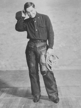 'Portrait of Will Rogers, Early Portrait' Photo | Art.com