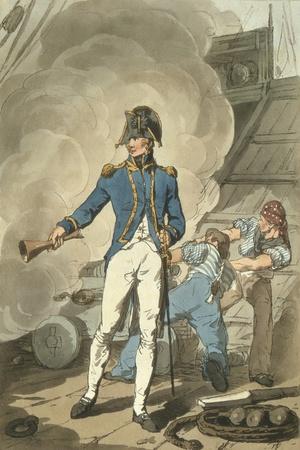 'Post Captain from 'Costume of Great Britain', Engraved by the Artist ...