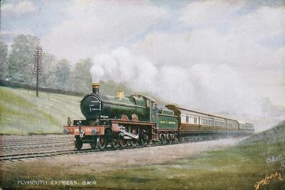 'Postcard of Cornish Riviera Express of the Great Western Railway ...