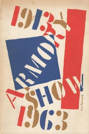 'Poster for the 1913 Armory Show Anniversary Exhibition, 1963' Giclee ...