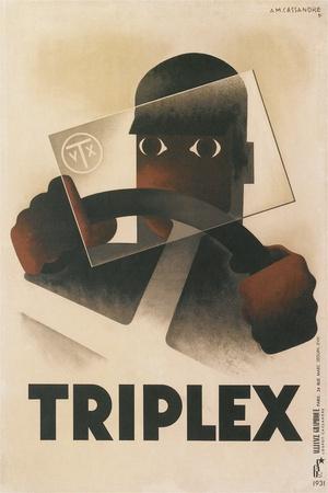 'Poster for Triplex' Art Print | Art.com
