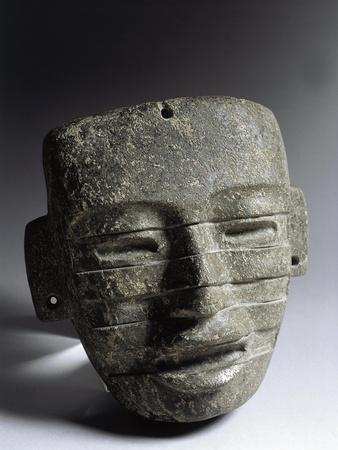 Pre-Columbian Civilizations, Mexico, Teotihuacan Culture, Stone Mask ...