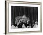 'Pres. Franklin Roosevelt Drinking Wine and Smoking a Cigarette During ...