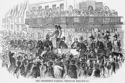 President Fillmore in New York Giclee Print | Art.com