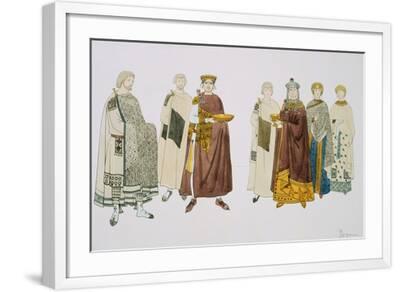 Emperor Justinian And His Attendants And Empress Theodora