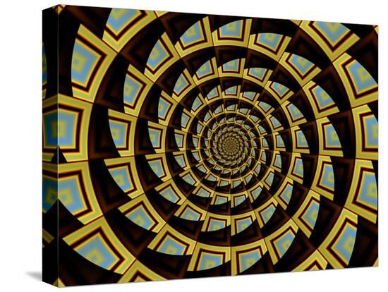 Abstract Circular Fractal Design Photographic Print by Albert Klein at ...