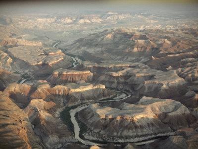 An Aerial View of Big Bend National Park in Texas Photographic Print by ...