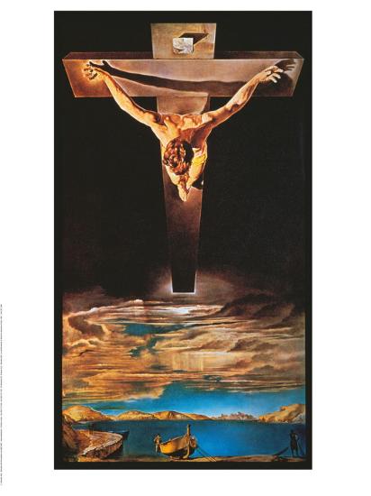 Christ of St. John of the Cross Art Print by Salvador Dalí at Art.com