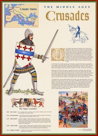 The Middle Ages - The Crusades Art Print at Art.com
