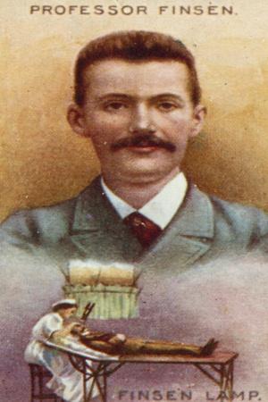 'Professor Finsen, Finsen Lamp' Giclee Print | Art.com