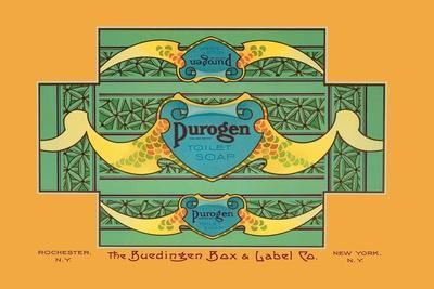 'Purogen Toilet Soap' Art Print | Art.com