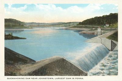 'Quemahoning Dam, Pennsylvania' Art Print | Art.com