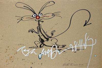 'Animals (dragons, monsters, reptiles), 1987 (drawing)' Giclee Print ...