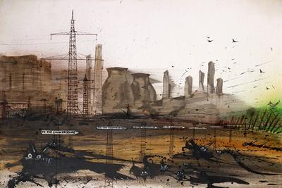 'ENVIRONMENT 08 (drawing)' Giclee Print - Ralph Steadman | Art.com