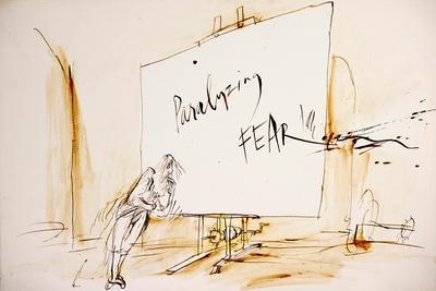 'Leonardo 100 (drawing)' Giclee Print - Ralph Steadman | Art.com