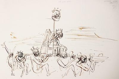 'Leonardo 150 (drawing)' Giclee Print - Ralph Steadman | Art.com