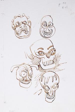 Leonardo 151 (drawing) Giclee Print - Ralph Steadman | Art.com