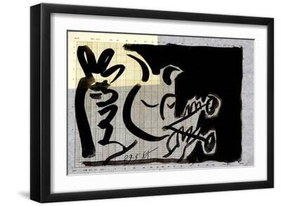 'Picasso sketches 58, 1988 (drawing)' Framed Giclee Print - Ralph ...