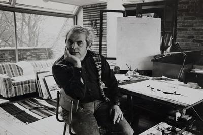 'Ralph Steadman (b/w photo)' Giclee Print - Ralph Steadman | Art.com