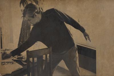 'Ralph Steadman (b/w photo)' Giclee Print - Ralph Steadman | Art.com