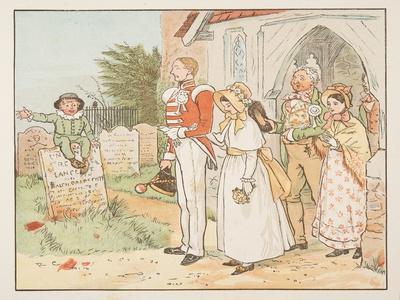 'The Soldier and His Bride, from the Hey Diddle Diddle Picture Book ...