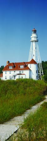 'Rawley Point Lighthouse at Point Beach State Forest, Lake Michigan ...
