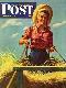 '"Woman Driving Hay Wagon," Saturday Evening Post Cover, August 14 ...