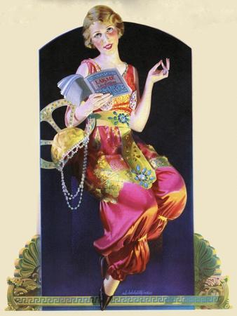 'Reading Lakme' Art Print | Art.com