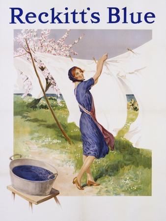 Reckitt's Blue Dye Advertisement Poster Giclee Print | Art.com