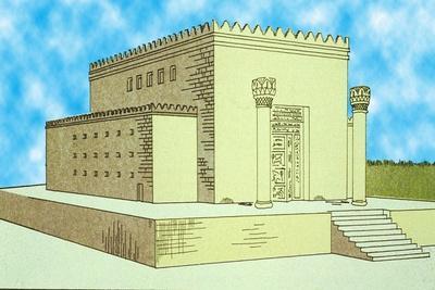 Reconstruction of Solomon's Temple Giclee Print | Art.com