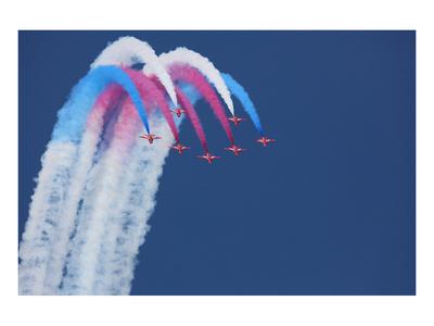'Red Arrows' Premium Giclee Print | Art.com
