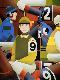 'Jockeys, 1984' Giclee Print - Reg Cartwright | Art.com