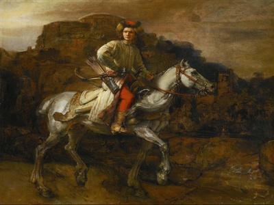 'The Polish Rider, C.1655 (Oil on Canvas)' Giclee Print - Rembrandt ...