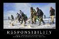 'Responsibility: Inspirational Quote and Motivational Poster ...