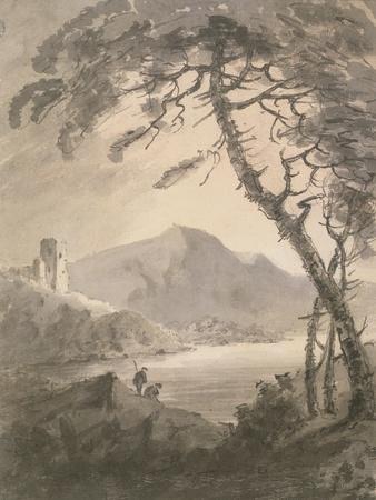 'Landscape with Ruined Castle' Giclee Print - Rev. William Gilpin | Art.com