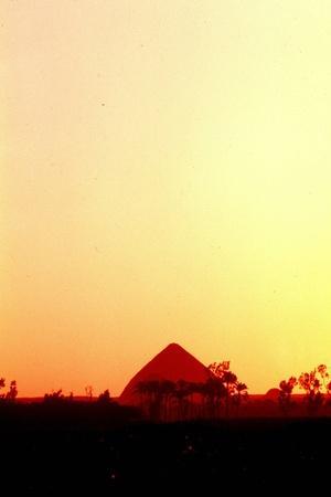 'Rhomboidal Pyramid of Dahshur, in the Evening, Egypt.' Giclee Print ...