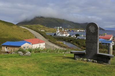 'Monument to Unangan People, Unalaska Island, Aleutian Islands, Alaska ...